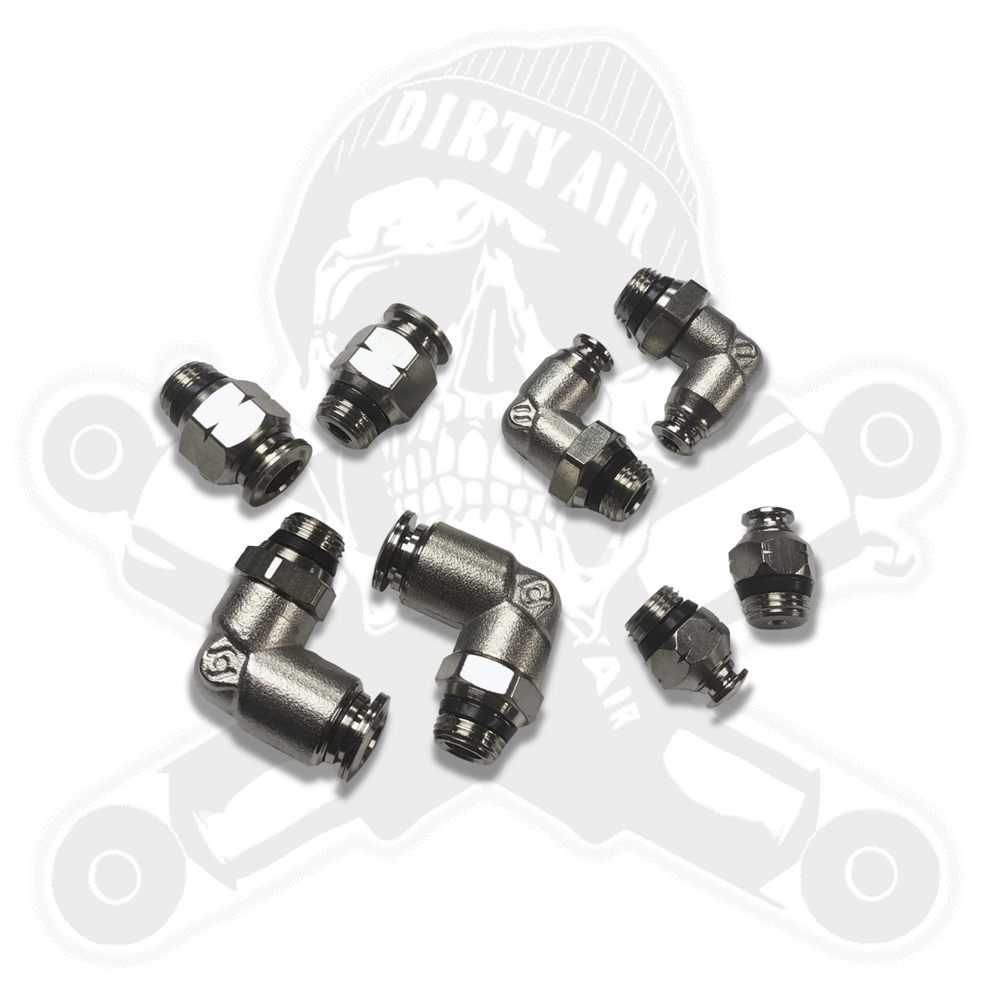 DIRTY AIR USA: 4-Valve Manifold Fitting Pack
